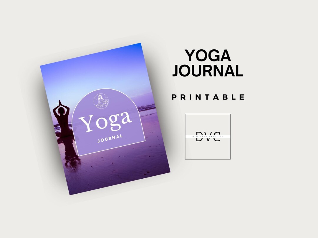 Yoga Journal Printable PDF | Yoga Practice and Meditation Planner ...