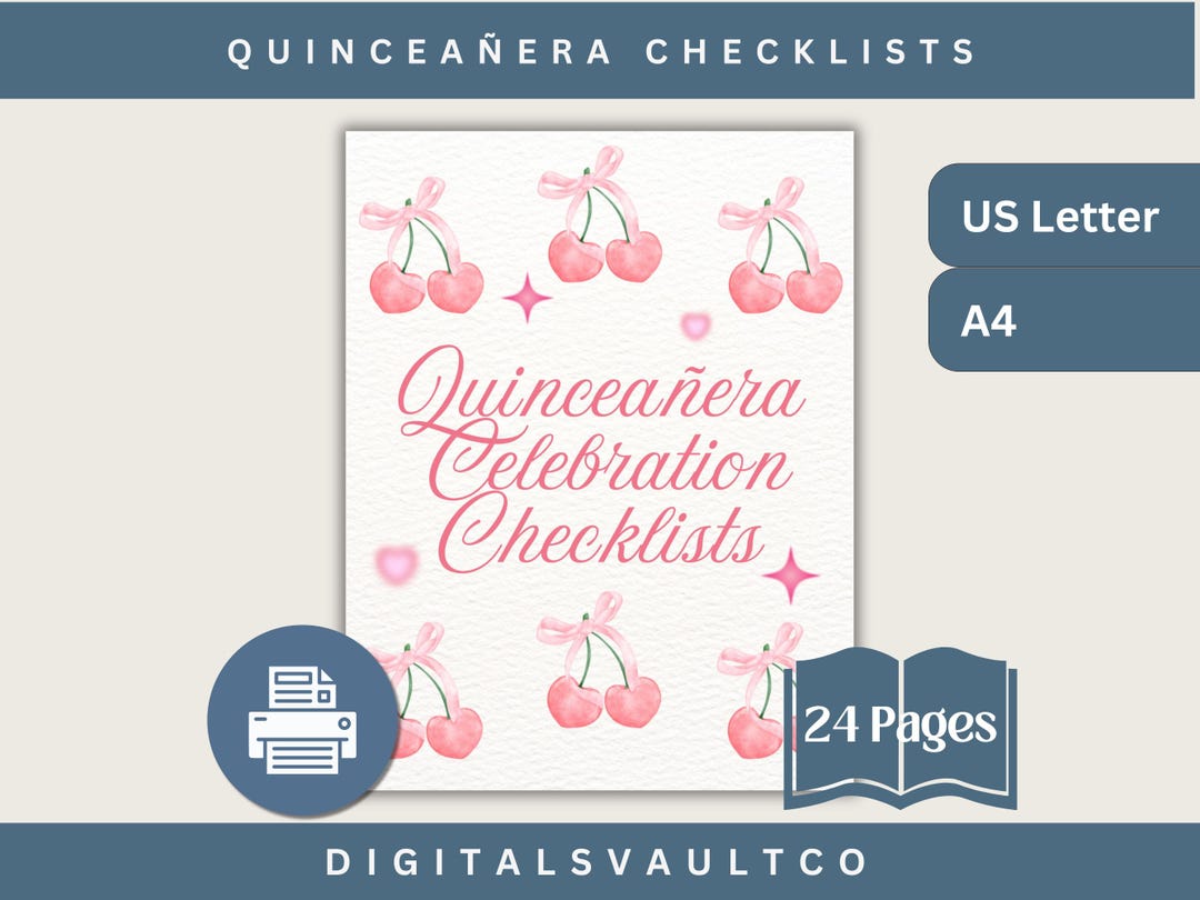 Quinceanera Checklist | Step-by-step Planning Guide for Sweet 15 Event ...