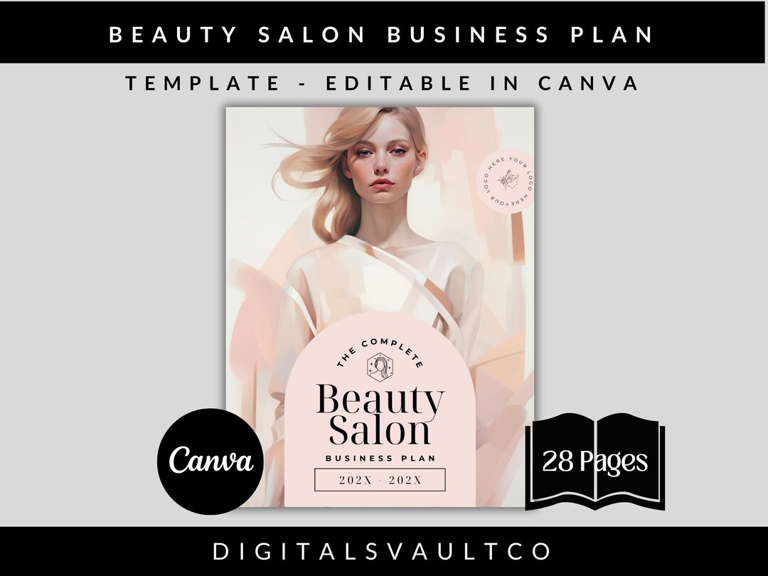 Beauty Salon Ready-made Business Plan Template | Pre-written Business ...