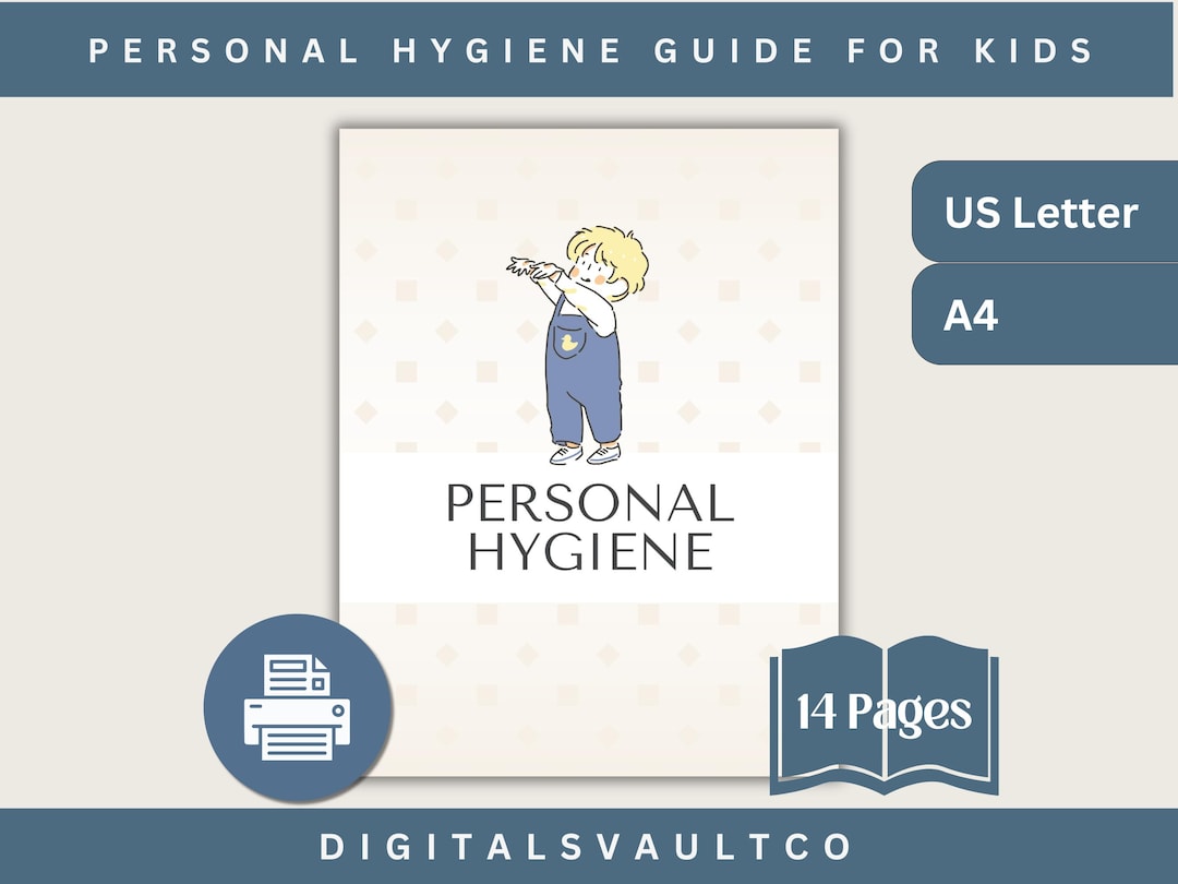 Personal Hygiene Guide for Kids Printable | Fun Hygiene Tips ...