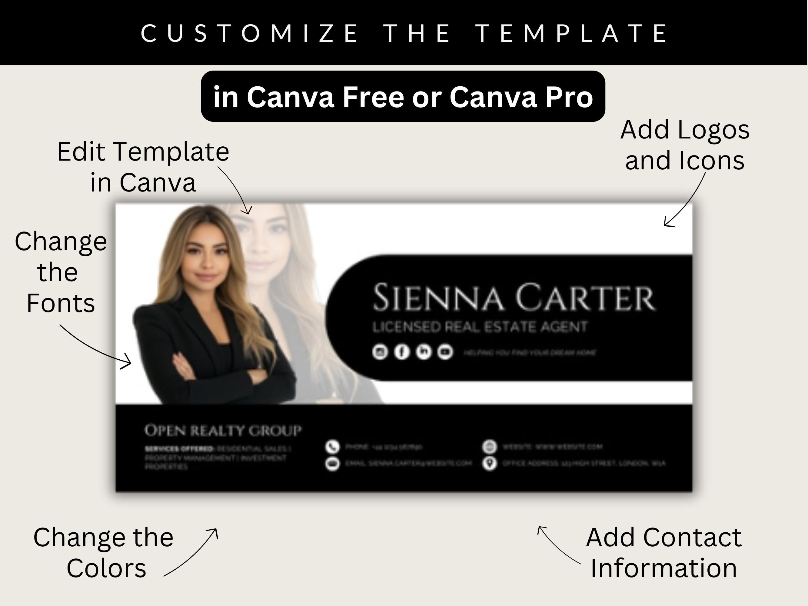 Email Signature Templates | Customizable and Editable Professional ...
