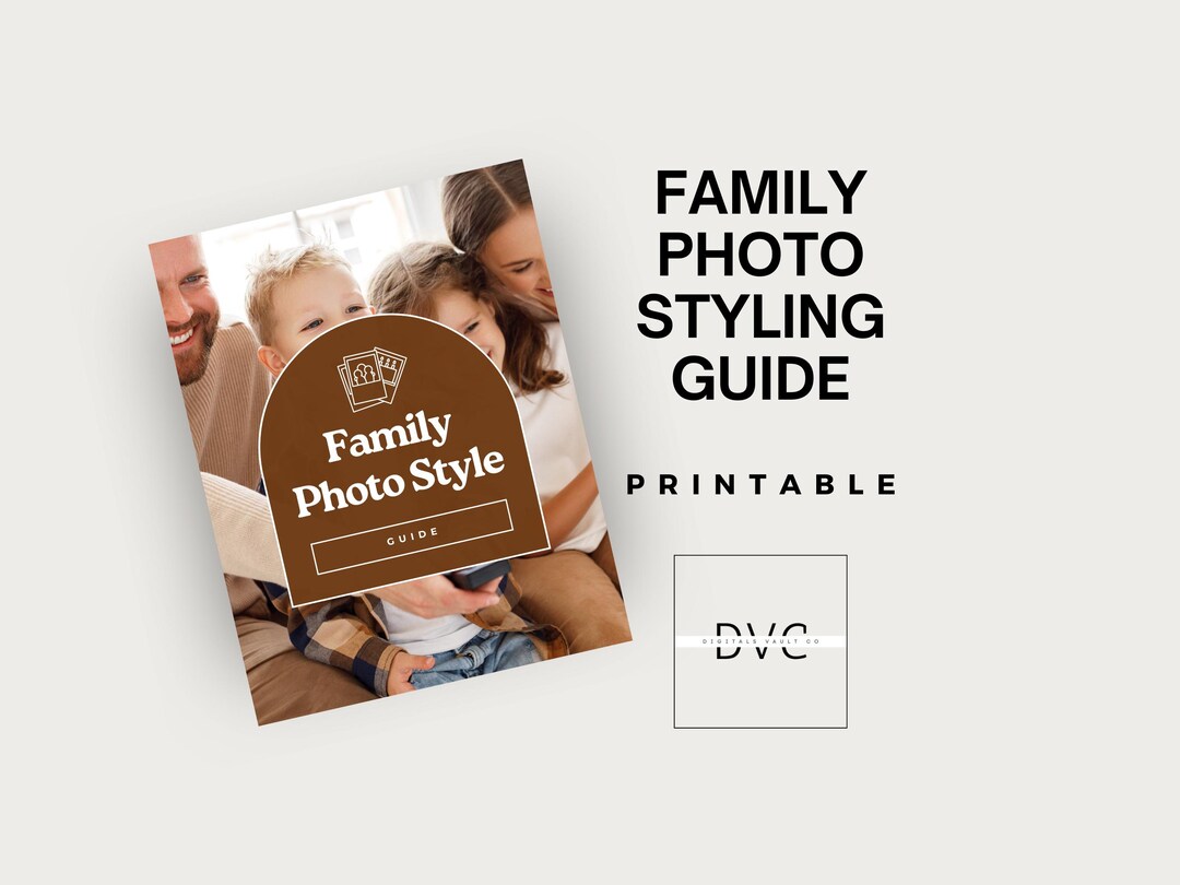 Family-photo Styling-guide Printable | Styling Your Family Photo Shoot ...