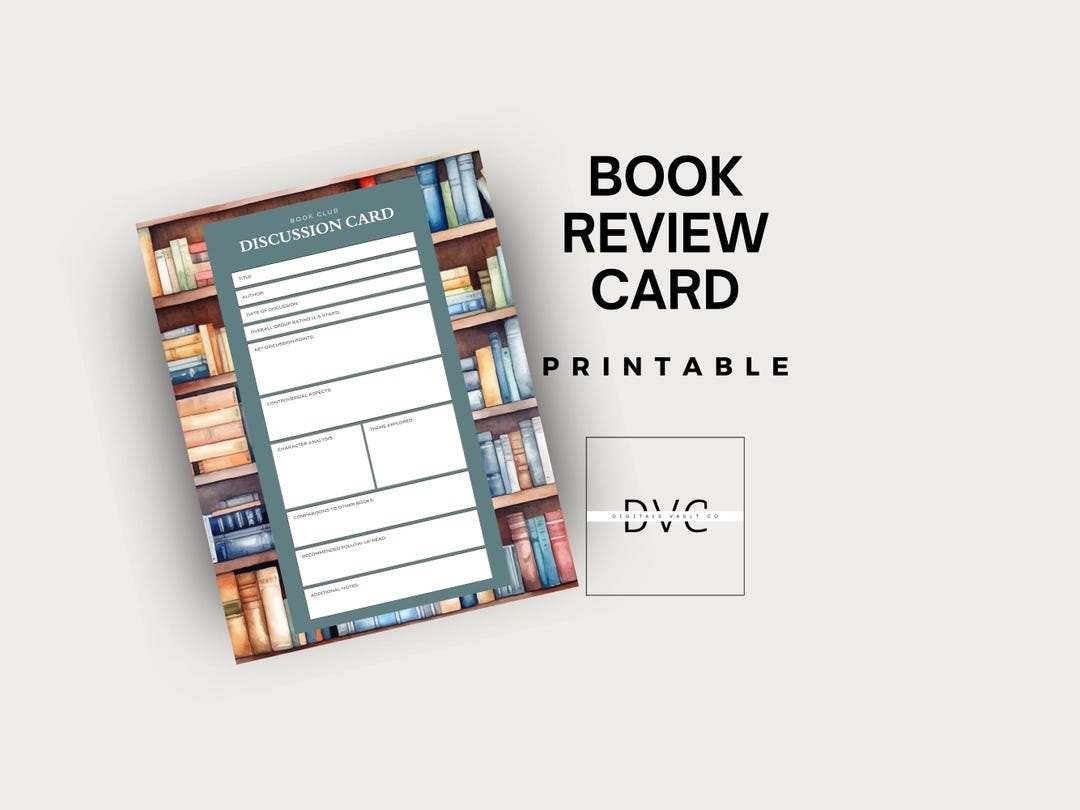 Book Review PDF Printable Reading Report Worksheet Editable Literary ...