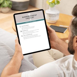 Business Start-up Checklist Printable PDF | New Business Set-up ...