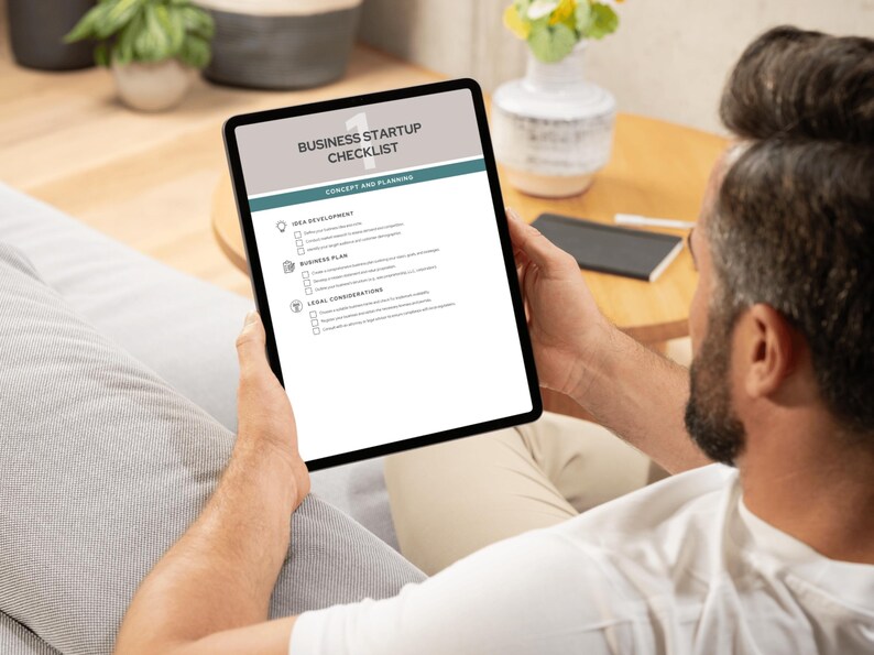 Business Start-up Checklist Printable PDF | New Business Set-up ...