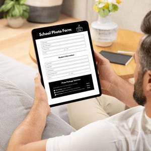 School Photo Form Template: Student Information, Picture Day (canva ...