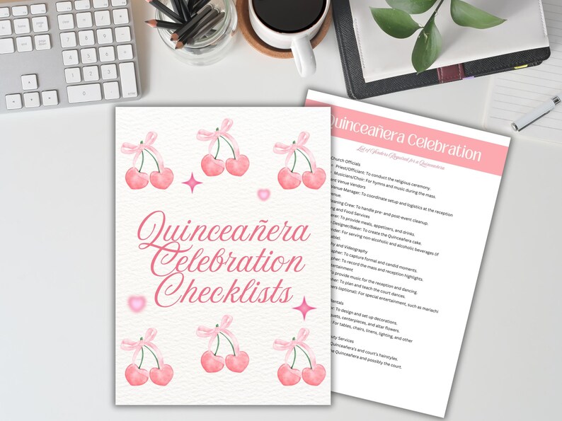 Quinceanera Checklist | Step-by-step Planning Guide for Sweet 15 Event ...