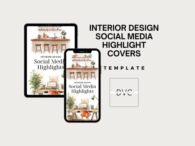 Interior Designer Highlight Covers Template Instagram Story Covers ...