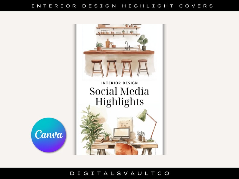 Interior Designer Highlight Covers Template Instagram Story Covers ...