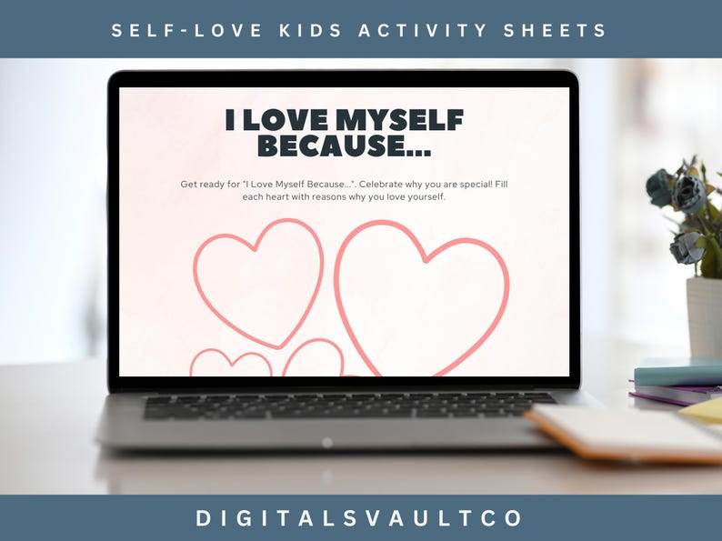 Self-love Activity Sheets for Kids Printable | Worksheets for Building ...