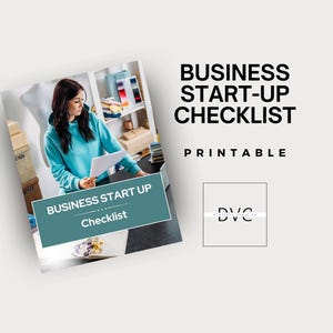 Business Start-up Checklist Printable PDF | New Business Set-up ...