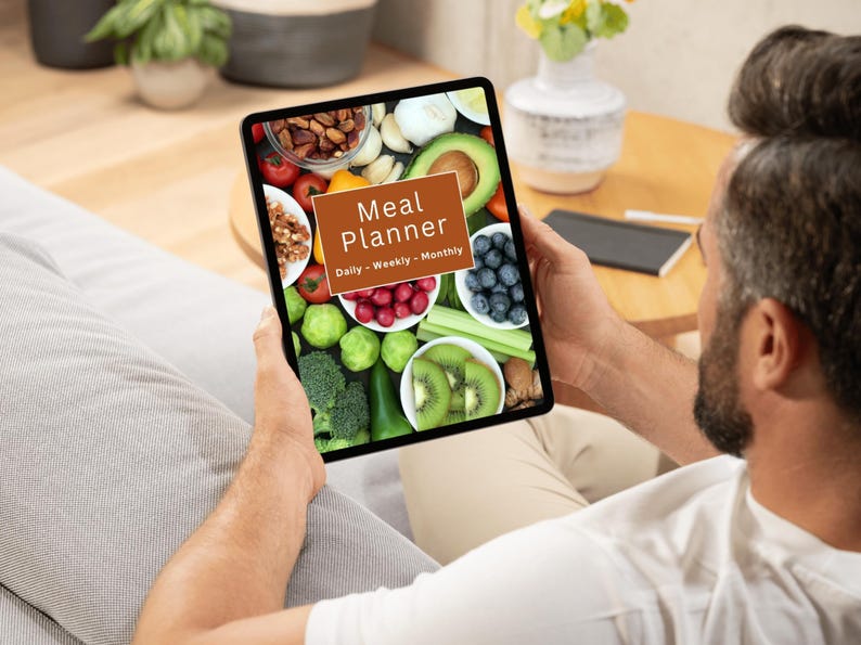 Meal Planner PDF Printable Daily Weekly Monthly Meal Planning Sheets ...