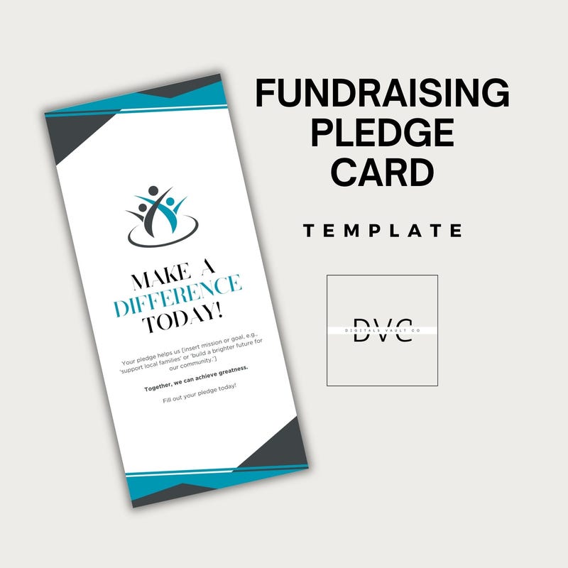 Church Pledge Cards - Etsy