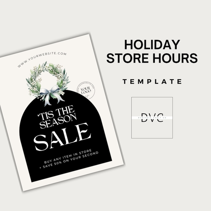 Thanksgiving Store Hours Sign - Etsy