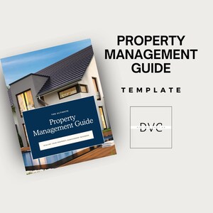 Property Management Guide Template | Customizable Rental Property ...