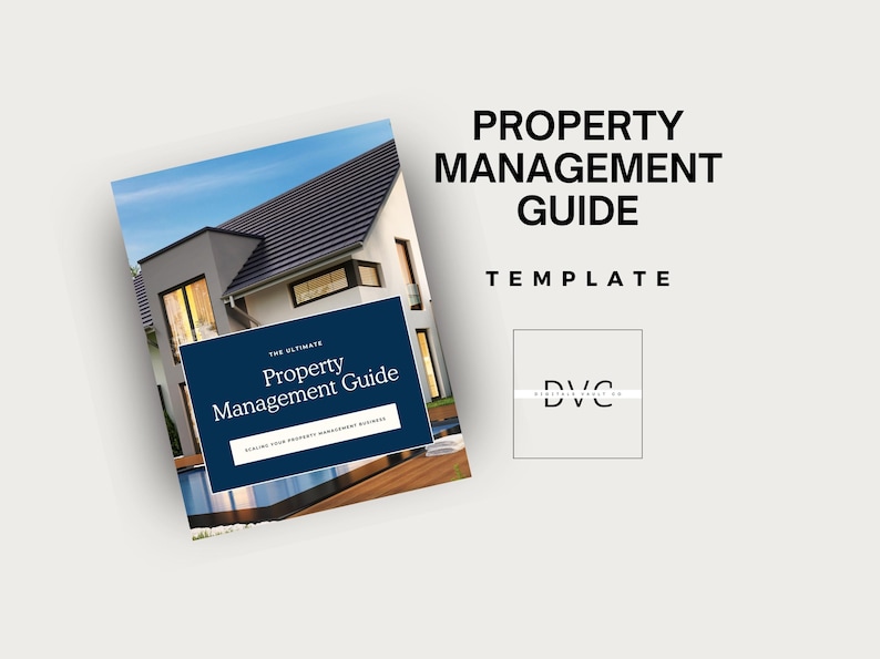 Property Management Guide Template | Customizable Rental Property ...