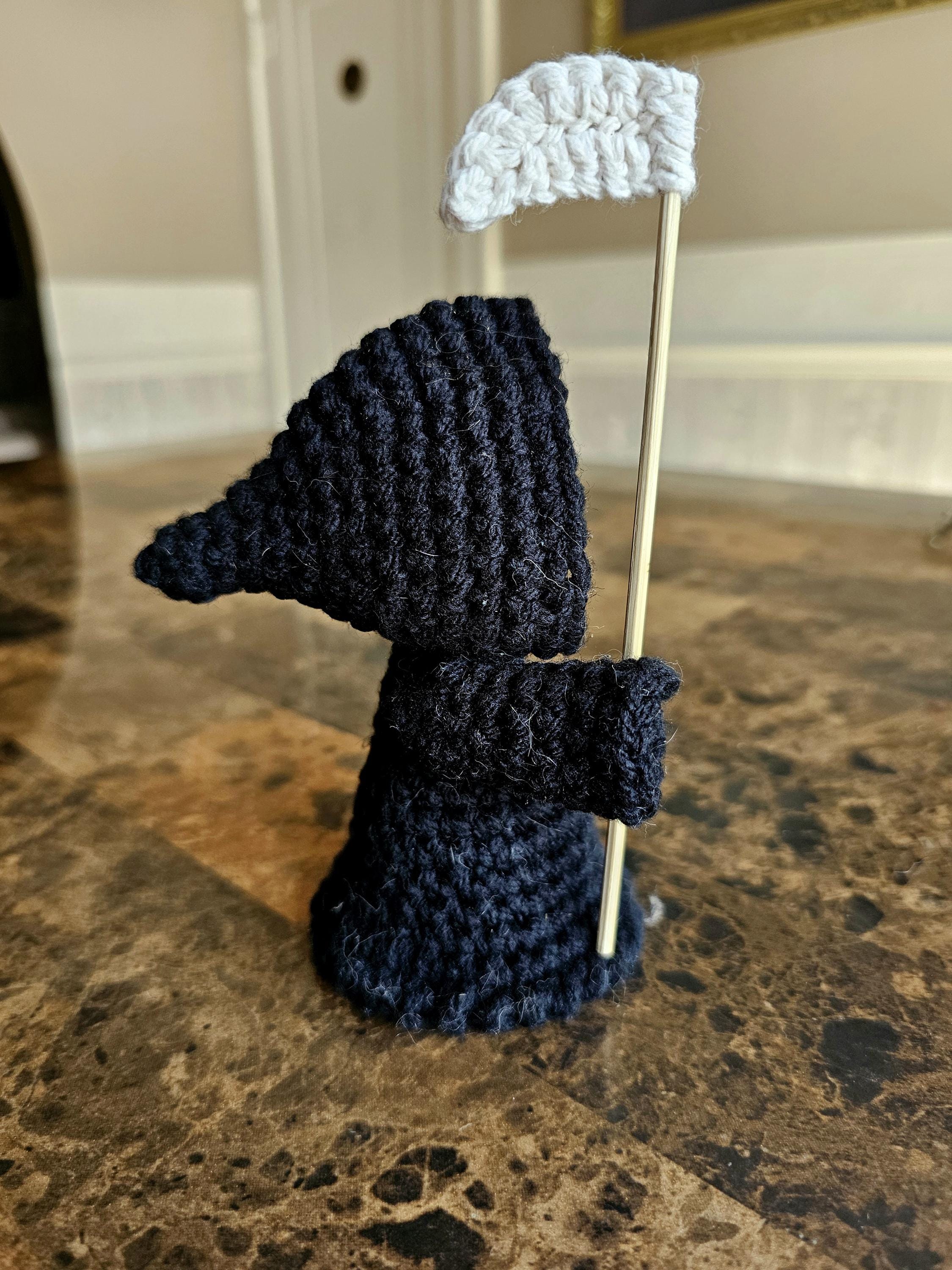 Small Grim Reaper Crochet Amigurumi - Cute & Spooky Halloween ...