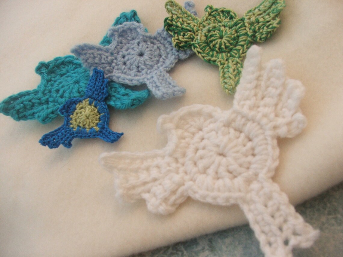 CROCHET PATTERN Dove in Flight Tiny Crocheted Dove - Etsy