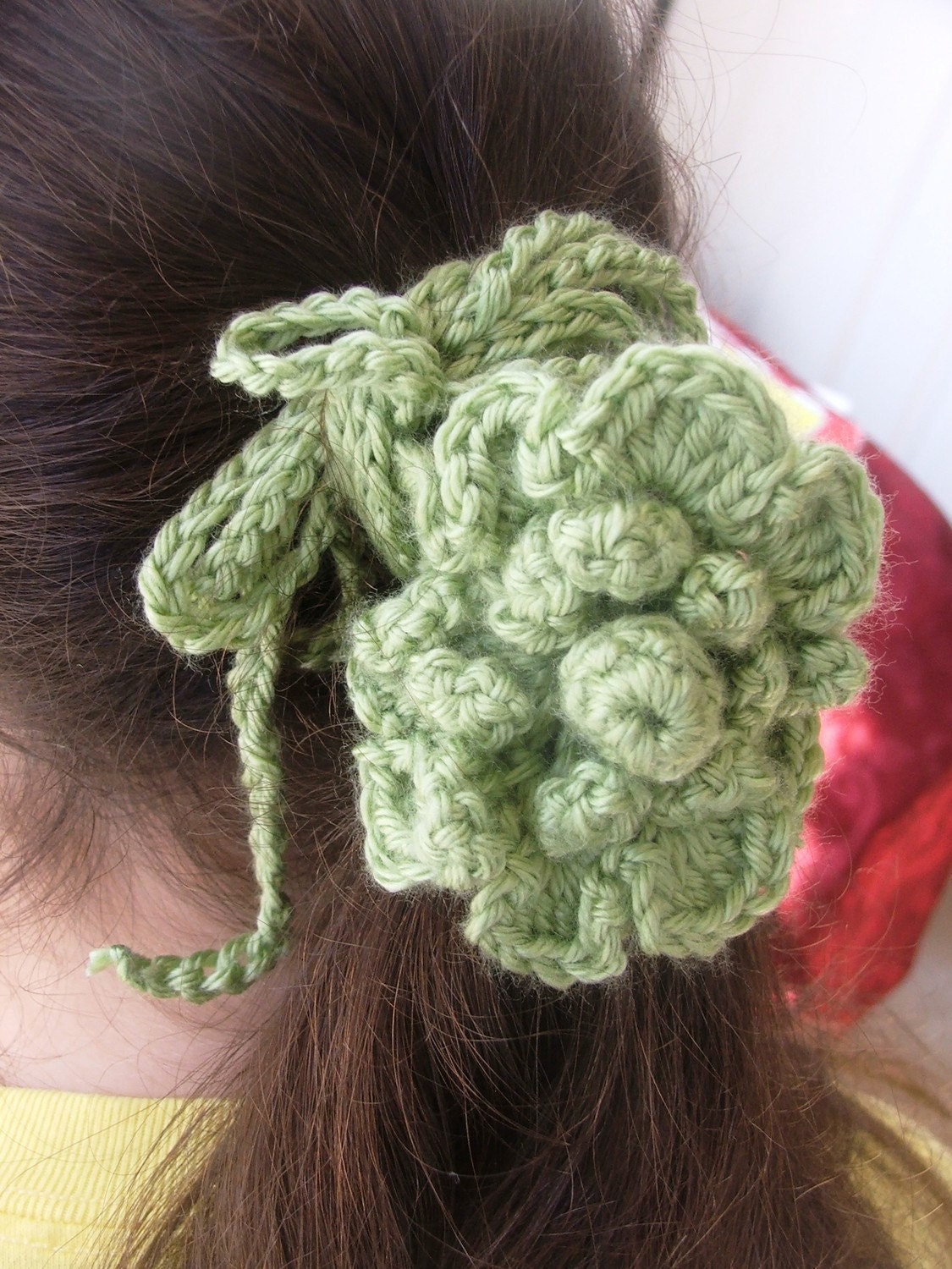 Easy Crochet PATTERN - Flower Child Hair Tie and Daisy Garlands ...