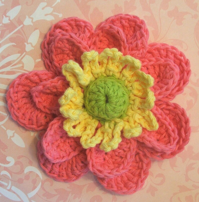 Flower Crochet PATTERNS Crochet Mums Plus Collection of 8 - Etsy