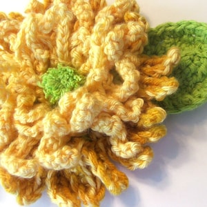 PATTERN - Two Fall Mums I and II in Crochet - Etsy