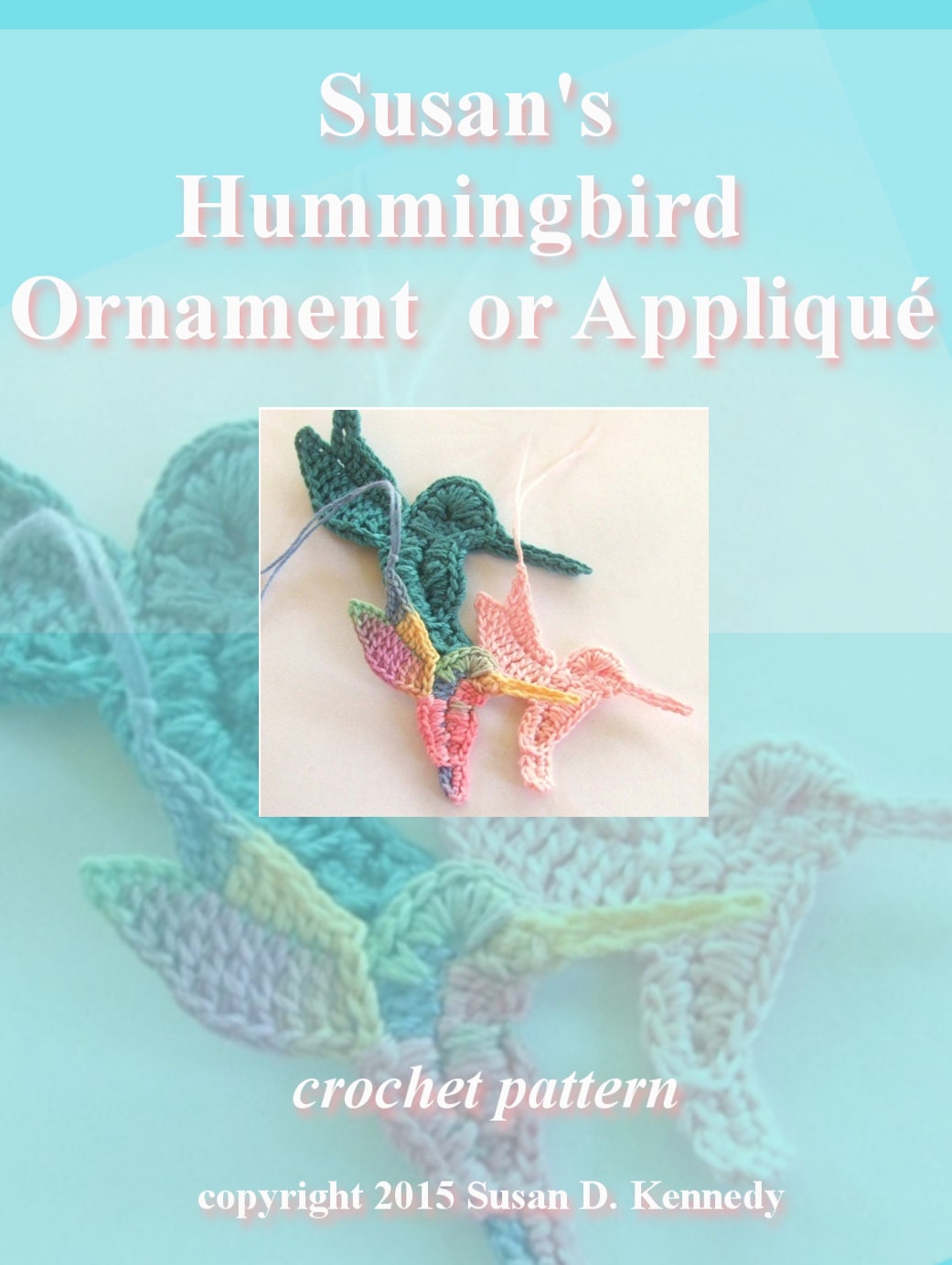 Crochet PATTERN Instant Download for Hummingbird Ornament - Etsy