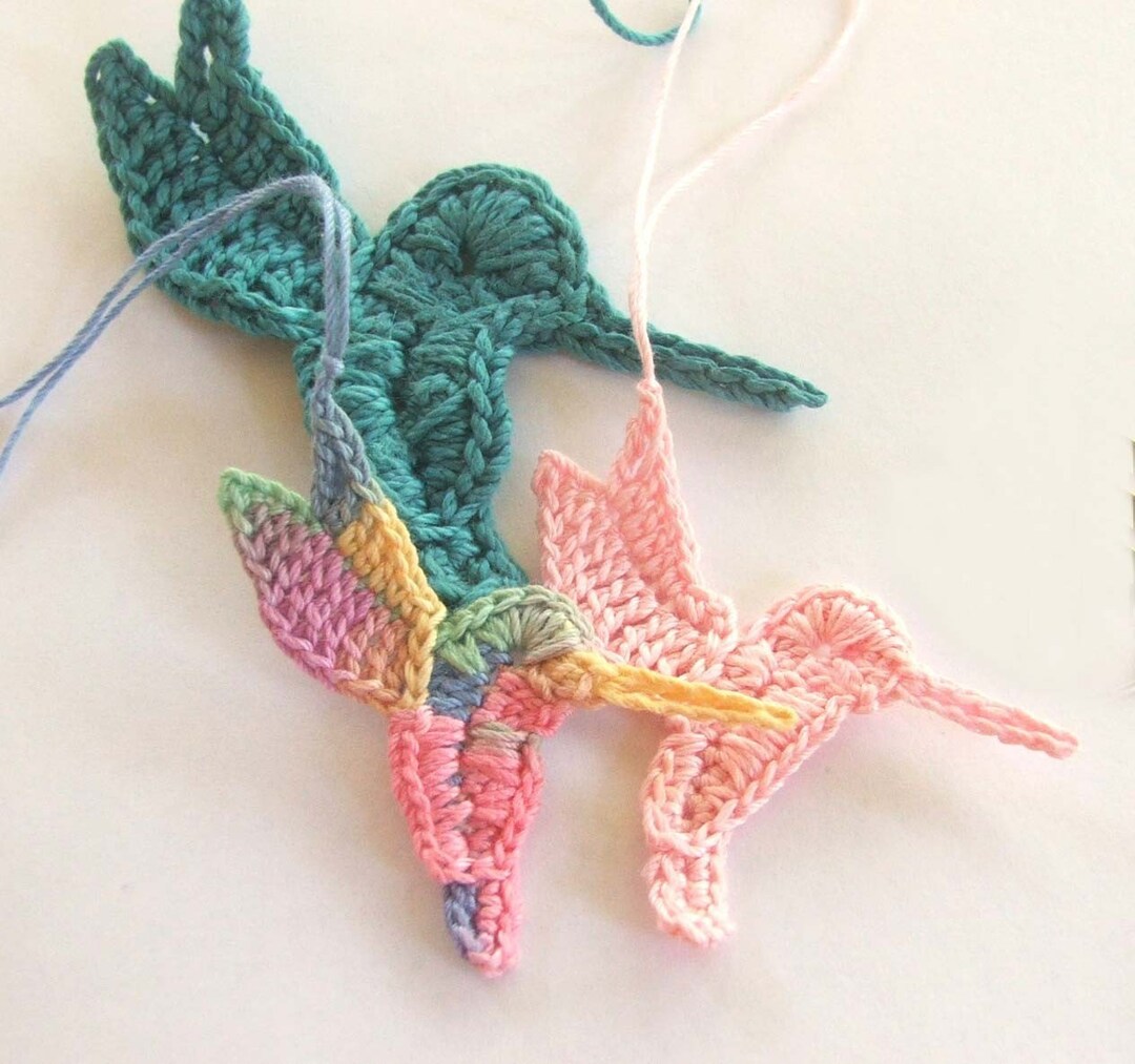 Crochet PATTERN Instant Download for Hummingbird Ornament - Etsy