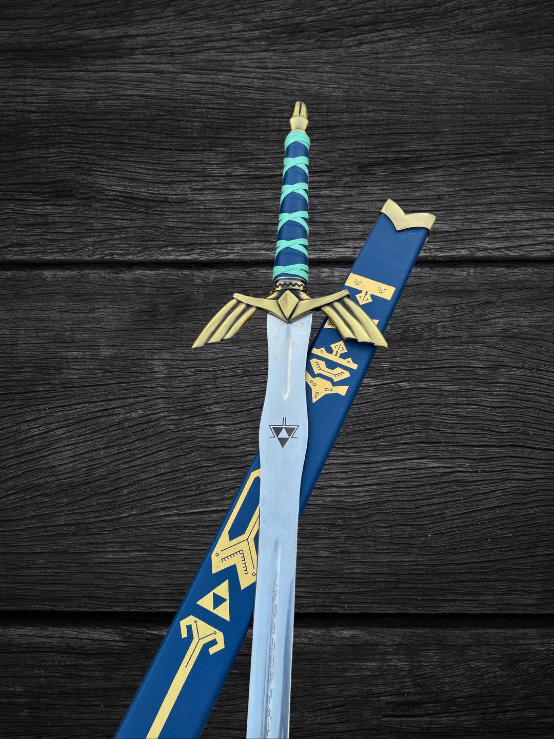 Handmade Legend of Zelda Sword With Scabbard, Master Sword With ...