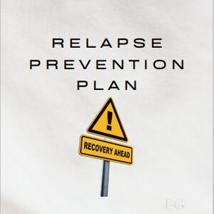 Substance Use Printable Relapse Plan for Counseling, Sobriety, and ...