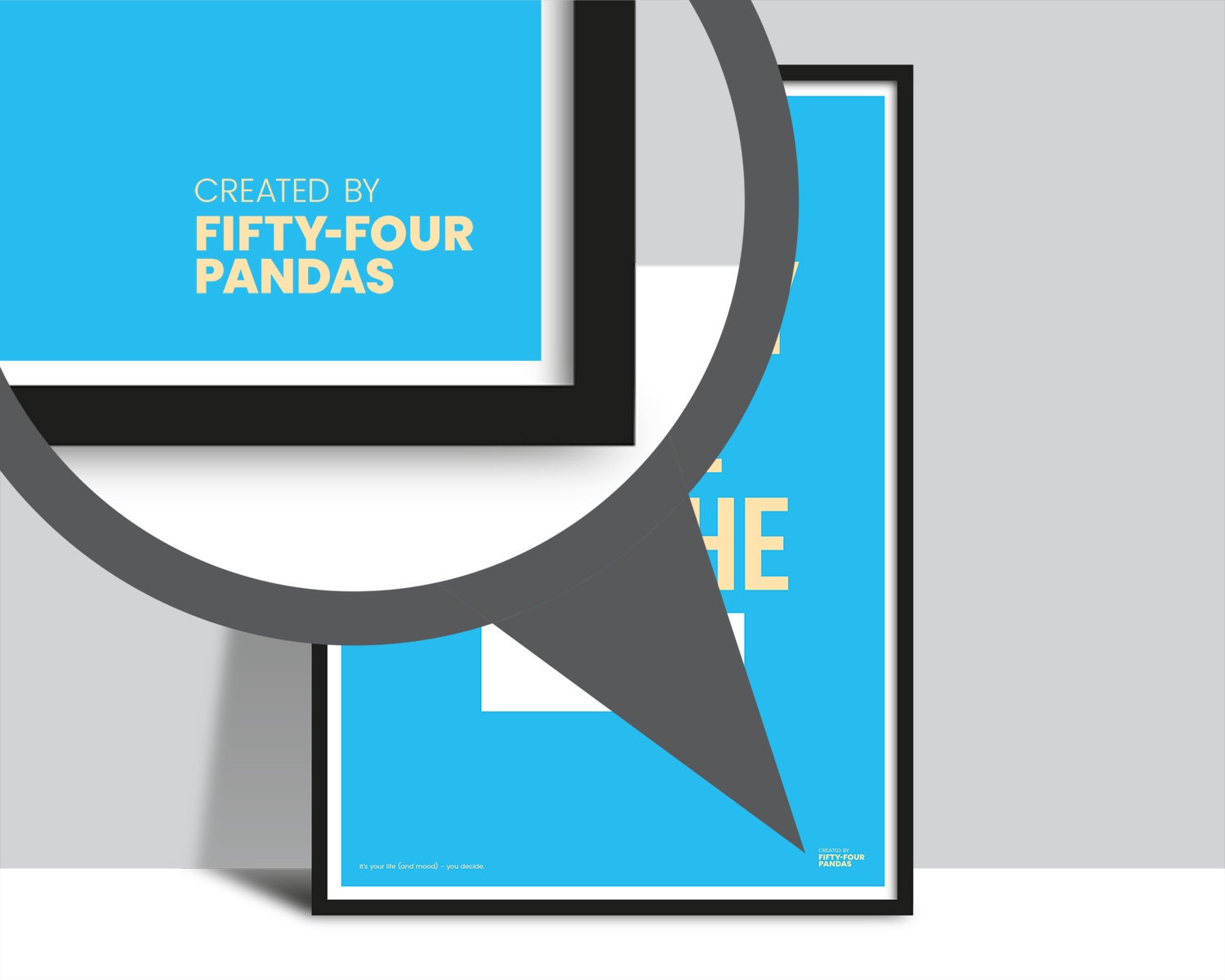 Bold Type Printable Graphic Design Poster, Smart Naughty Funny ...