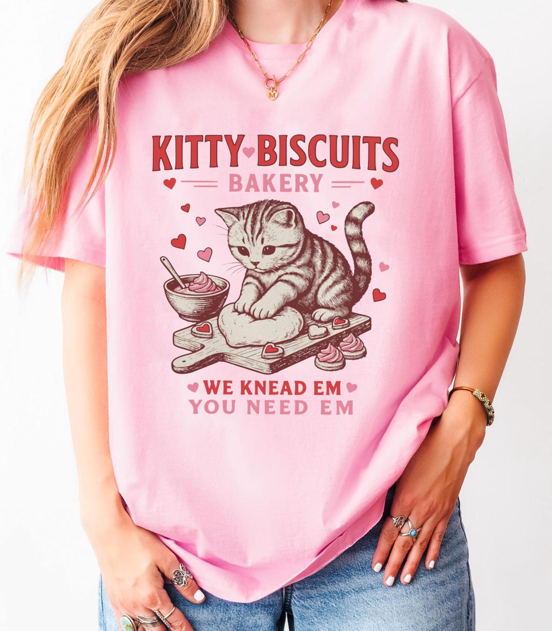 Kitty Biscuits Bakery PNG, Funny Cat Baking Design, Vintage Bakery Cat ...