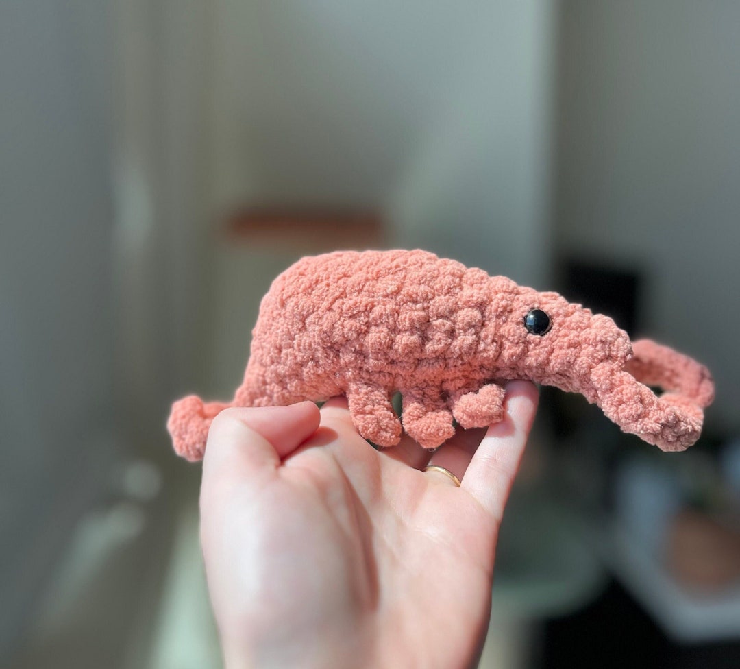 Crochet Shrimp Plushie - Etsy