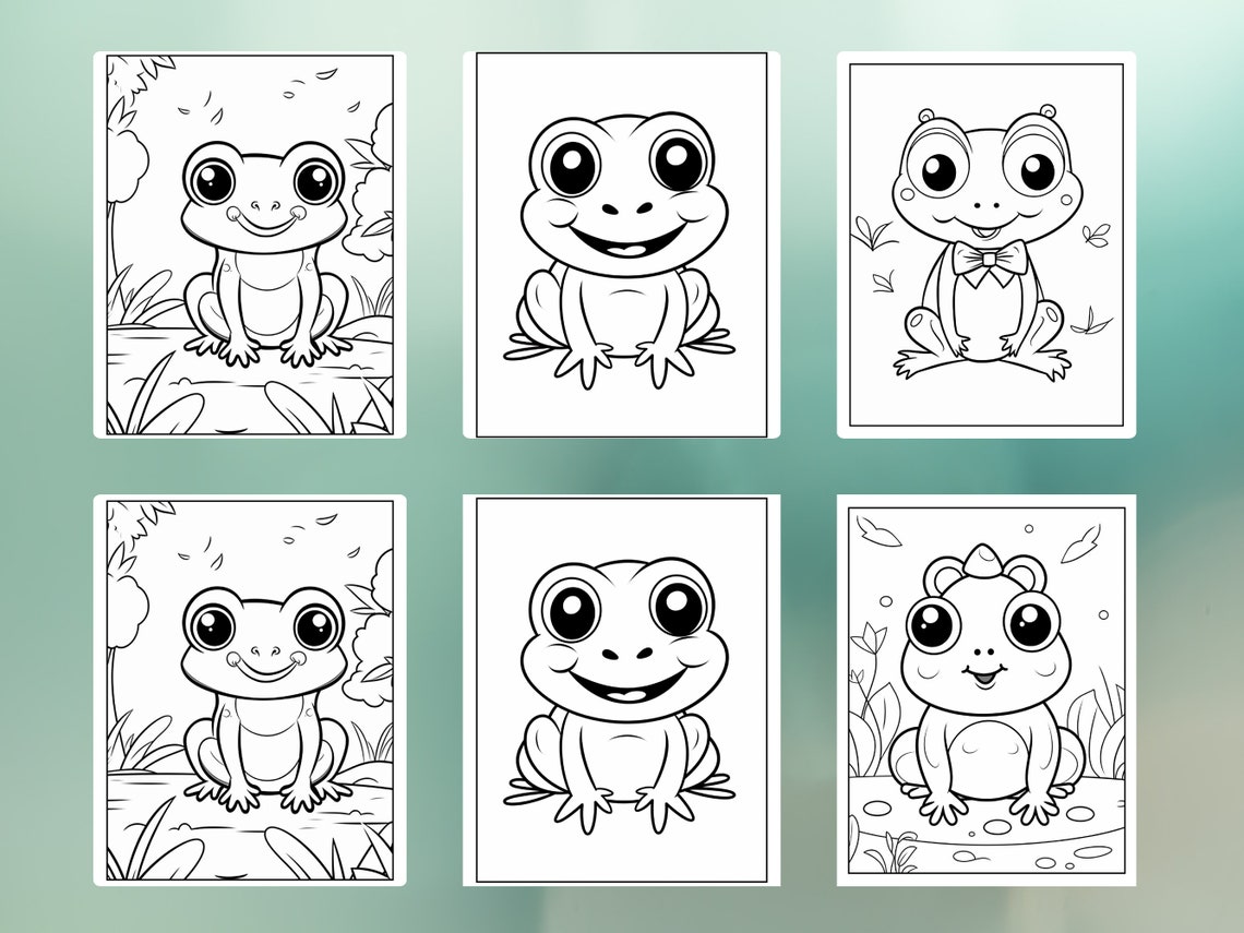 30 Darling Little Frog Coloring Pages Coloring Pages for Kids Printable ...