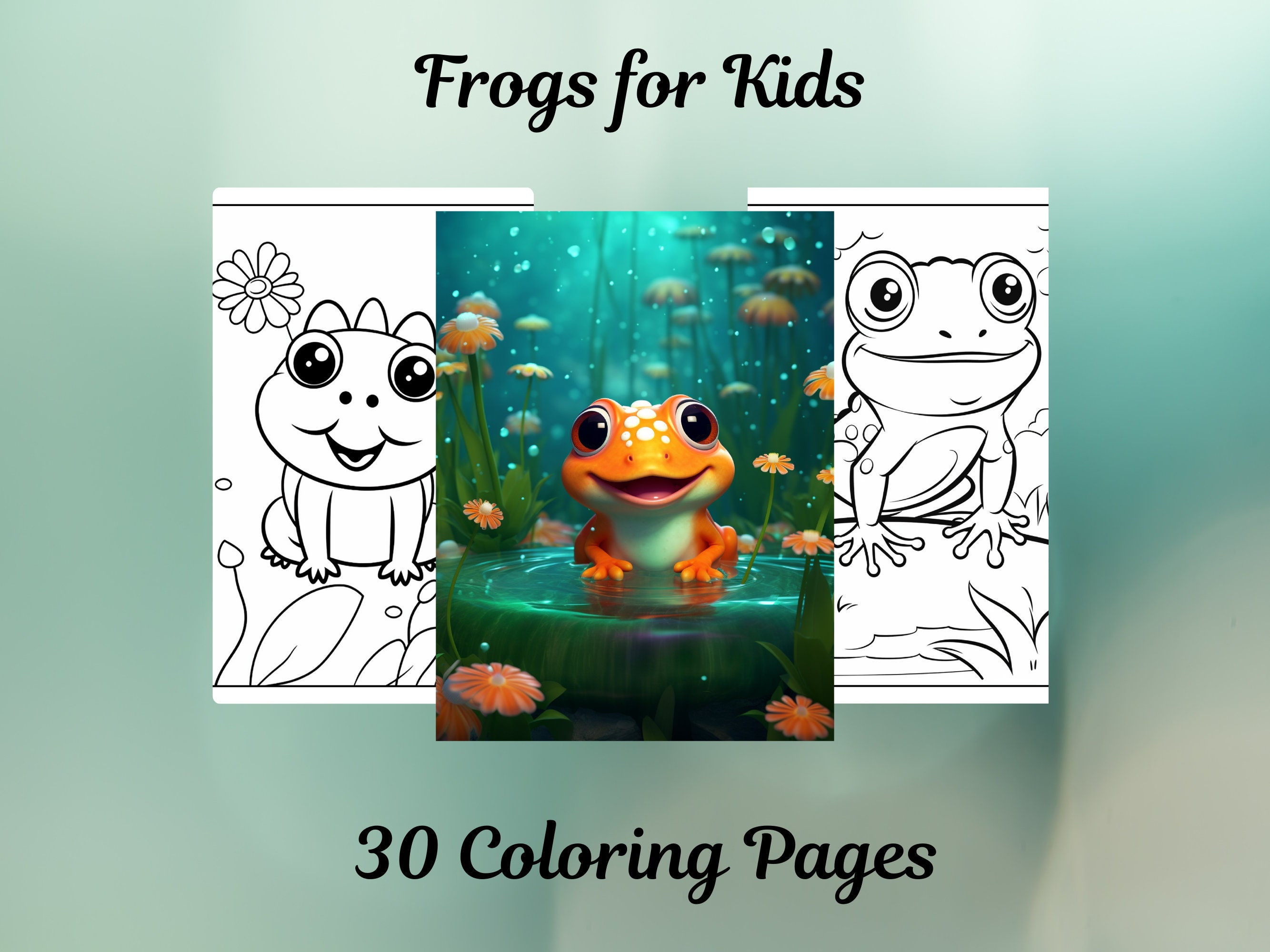 30 Darling Little Frog Coloring Pages Coloring Pages for Kids Printable ...