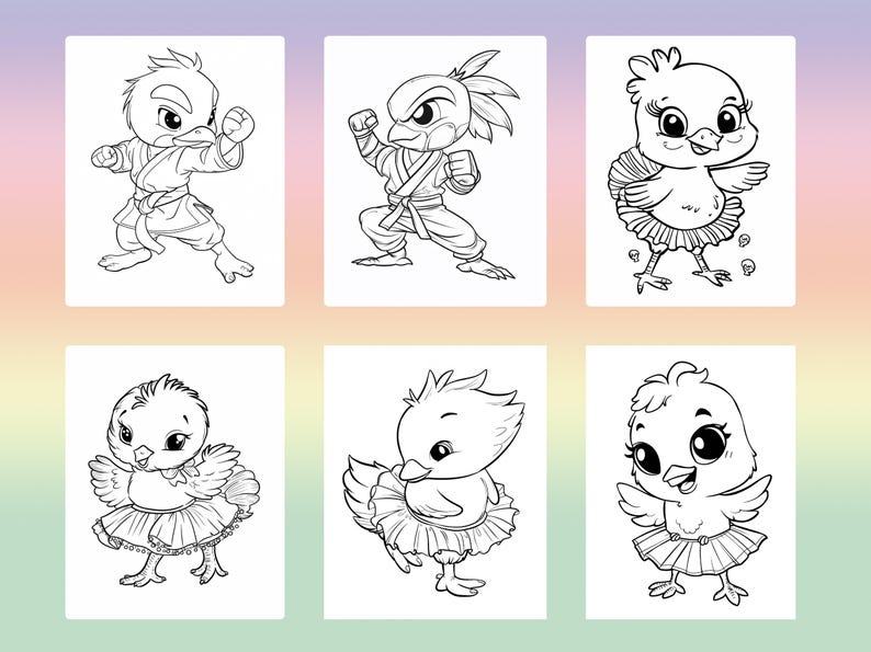30 Crazy Chicken Coloring Pages for Kids Children's Coloring Pages ...