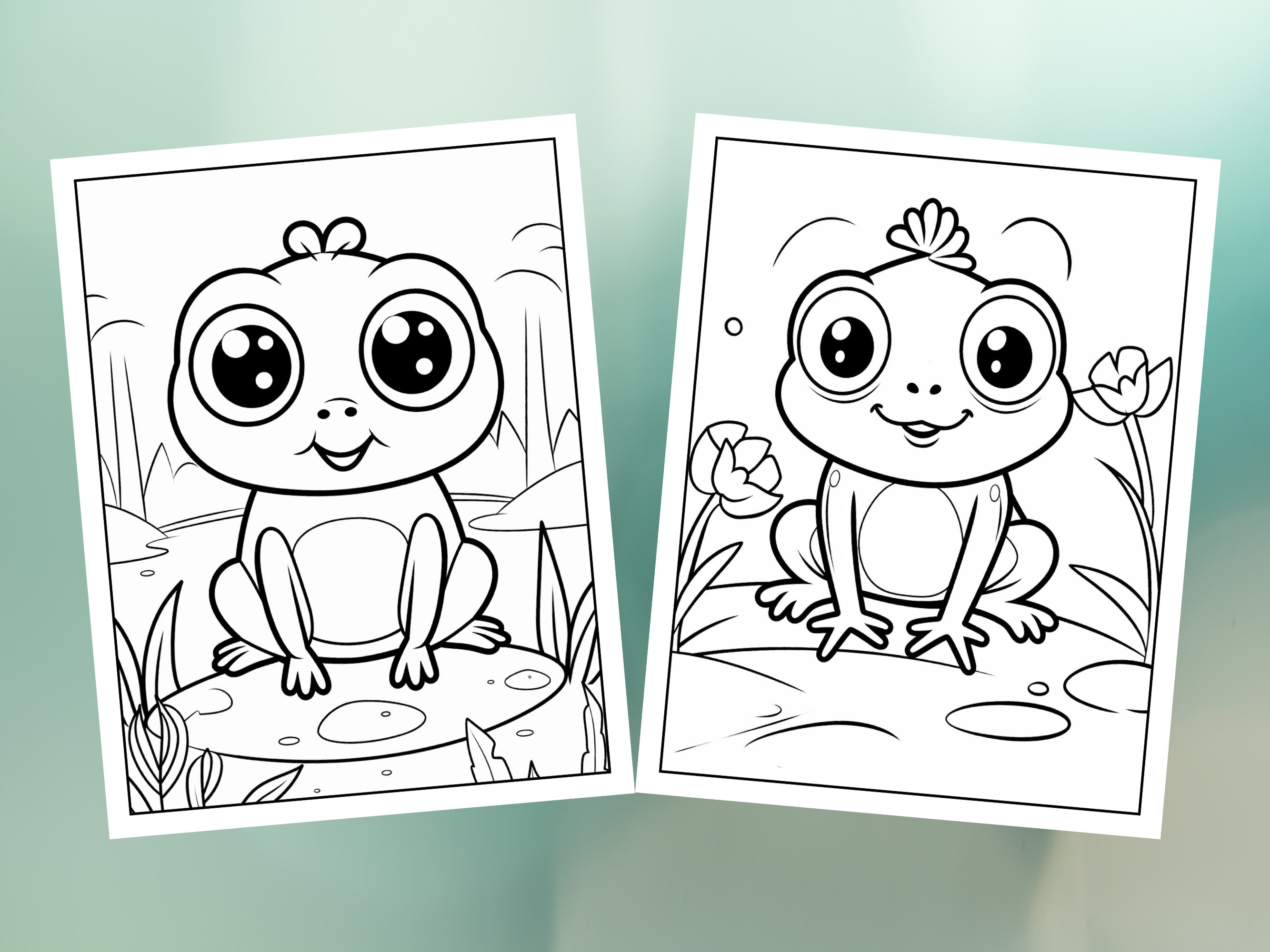 30 Darling Little Frog Coloring Pages Coloring Pages for Kids Printable ...