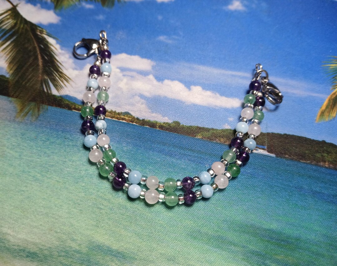 Spring Summer Multi Gem Interchangeable Medical Alert Replacement ...