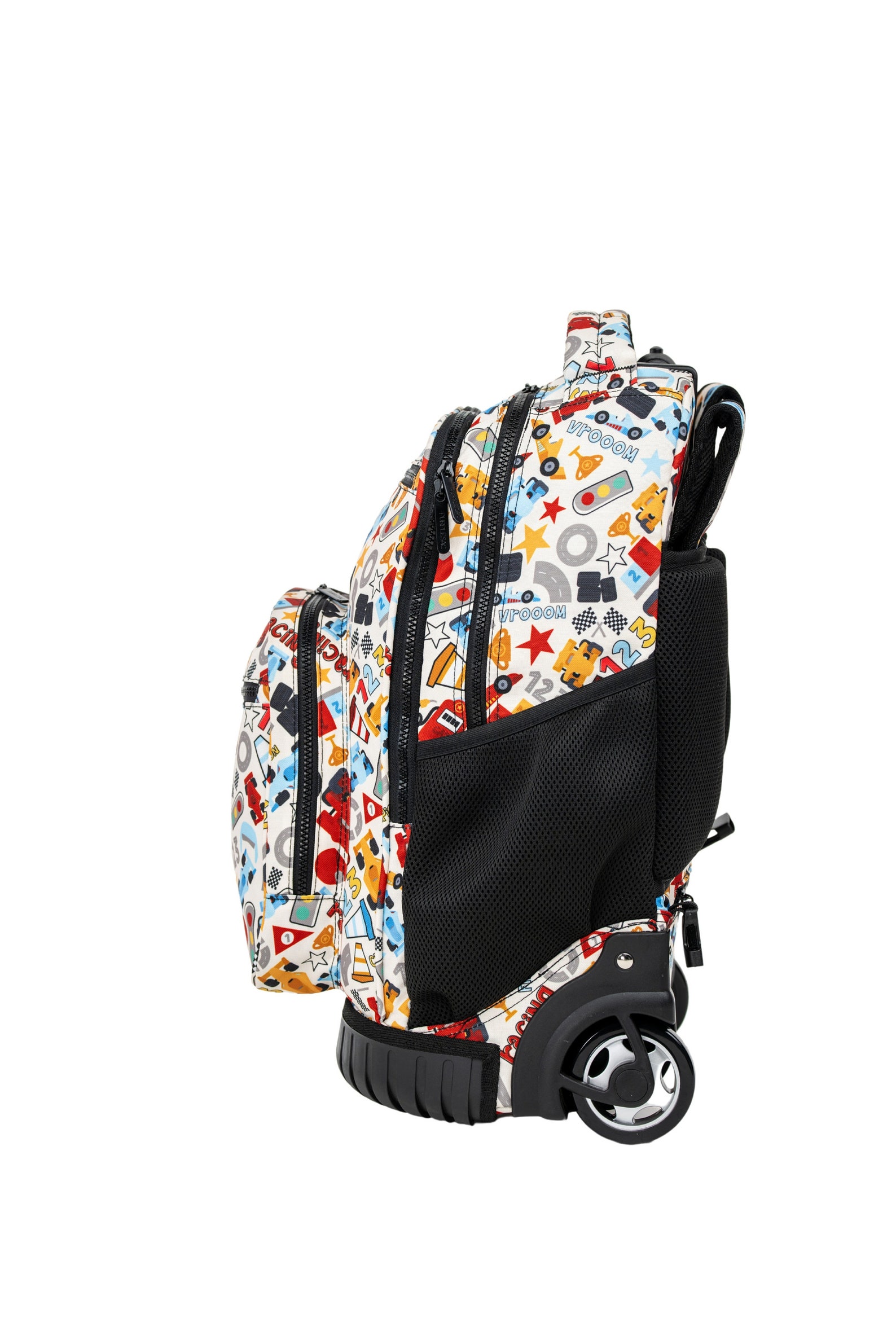 Rolling Trolley Backpack & Lunch Bag COMBO (racing Car) by Purplesac - Etsy