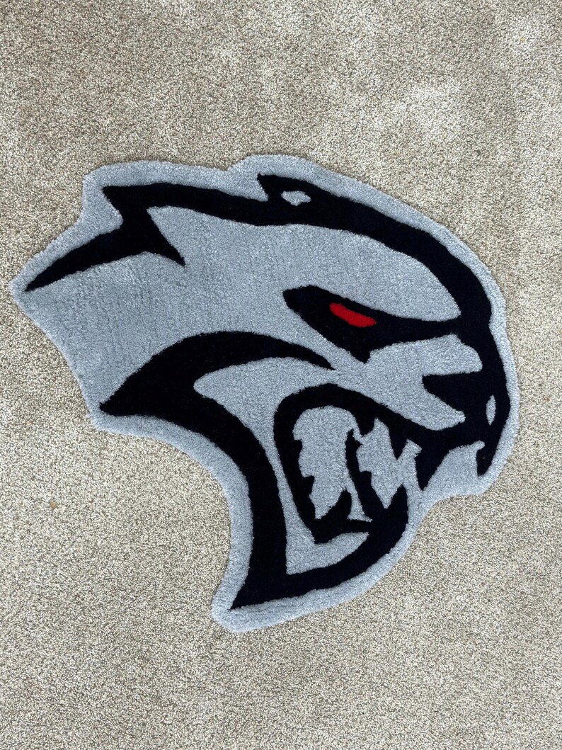 Hellcat Tufting Rug | Handmade | Custom Rug | Very Softy and Cute ...