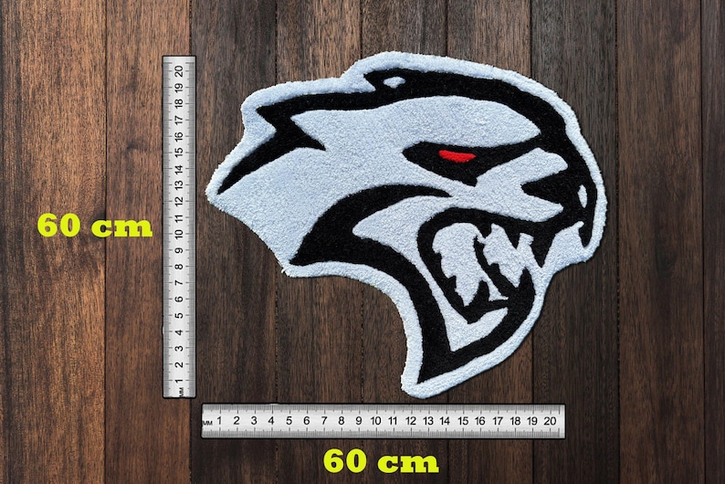 Hellcat Tufting Rug | Handmade | Custom Rug | Very Softy and Cute ...