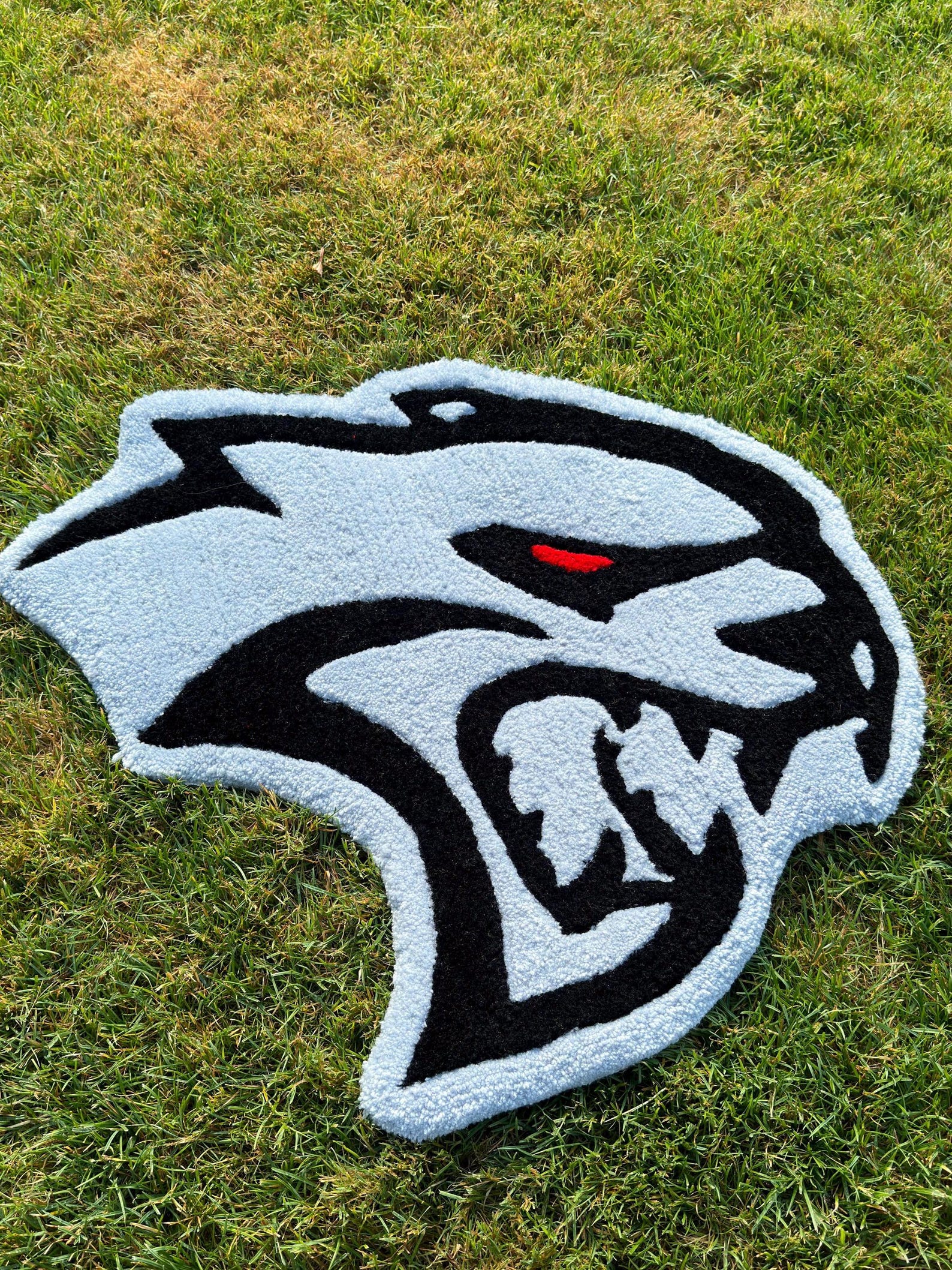 Hellcat Tufting Rug | Handmade | Custom Rug | Very Softy and Cute ...