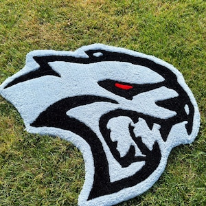Hellcat Tufting Rug | Handmade | Custom Rug | Very Softy and Cute ...