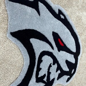 Hellcat Tufting Rug | Handmade | Custom Rug | Very Softy and Cute ...