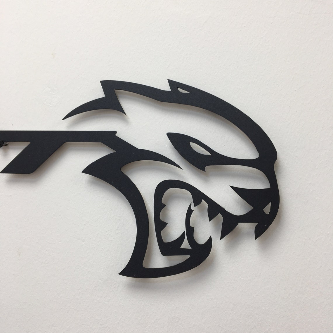 Lighted Dodge HELLCAT SRT Metal Sign, SRT Hellcat, Dodge Challenger Led ...