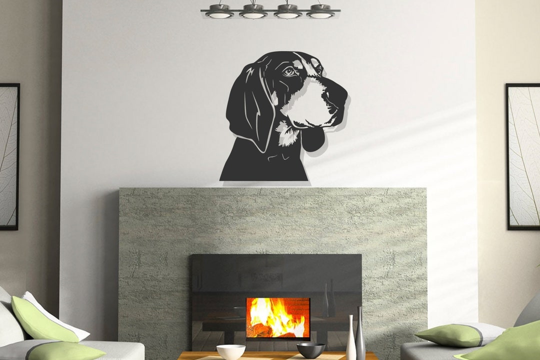 Handmade Metal Dog Decor,dog Metal Wall Decor,dog Art, Metal Dog Wall ...