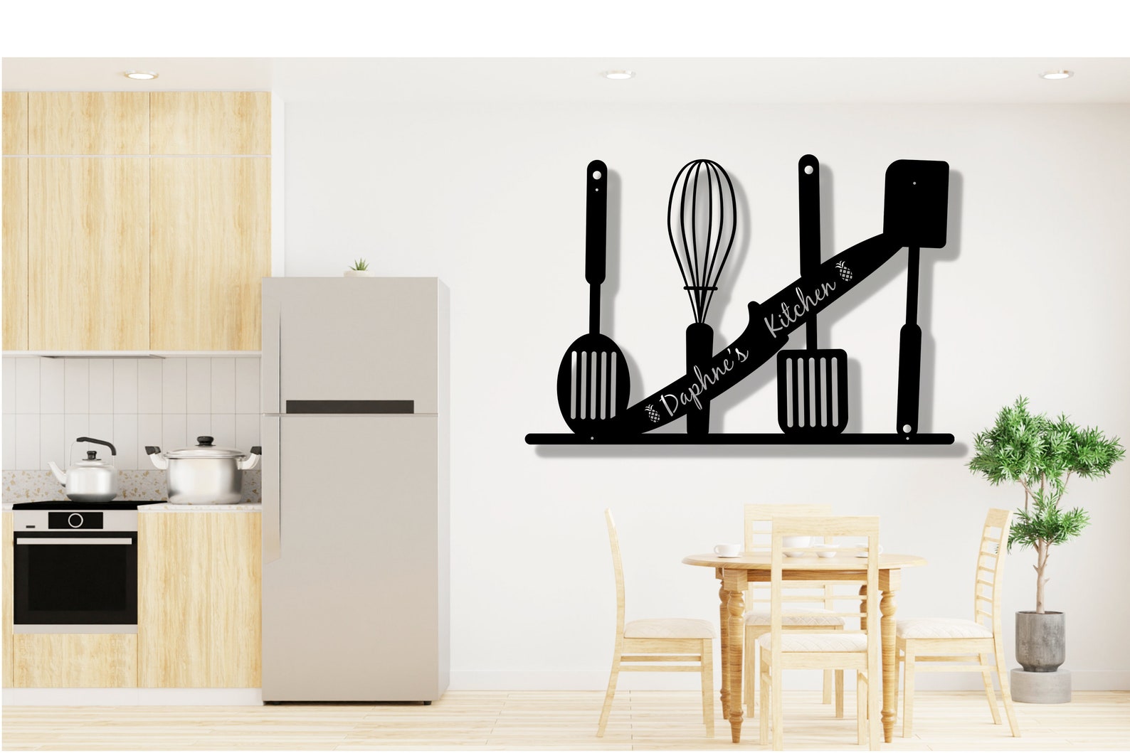 Metal Kitchen Sign Decor, Kitchen Wall Decor, Kitchen Wall Art, Kitchen ...