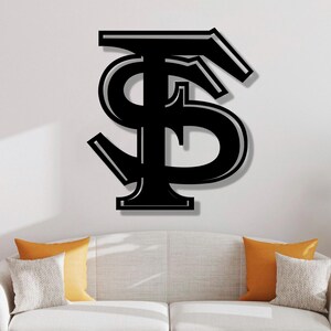 Metal FSU Sign, NCAA Florida State Sign, Florida State University ...