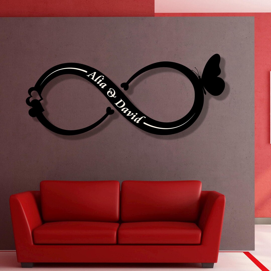 Metal Custom Love Sign, Heart and Love Large Metal Wall Art ...