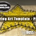 Quick & Simple Printable String Art Star Template, Instant Download ...