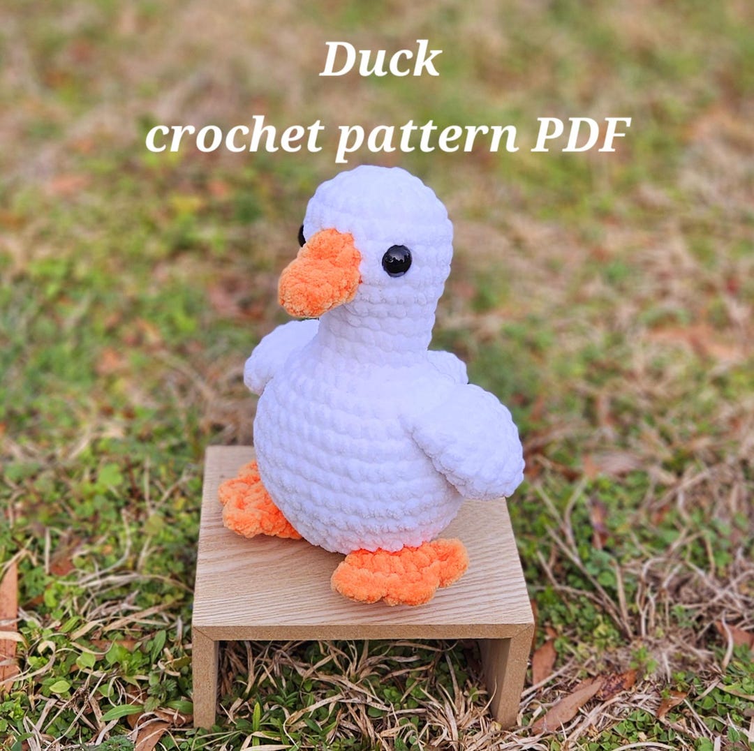 Duck Crochet Pattern PDF - Etsy